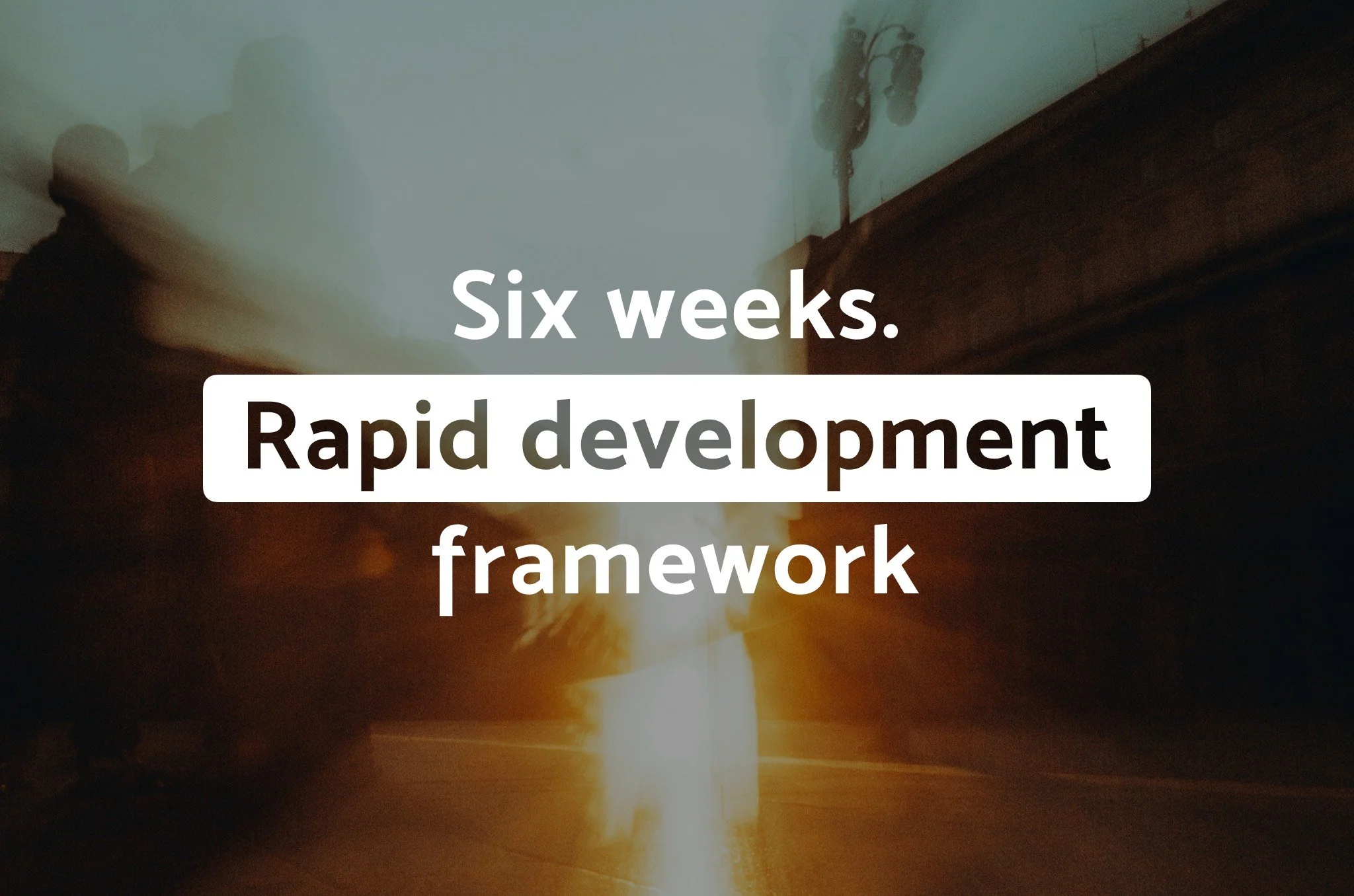 The 6-Week MVP Development Framework | Molfar Method — molfar.io
