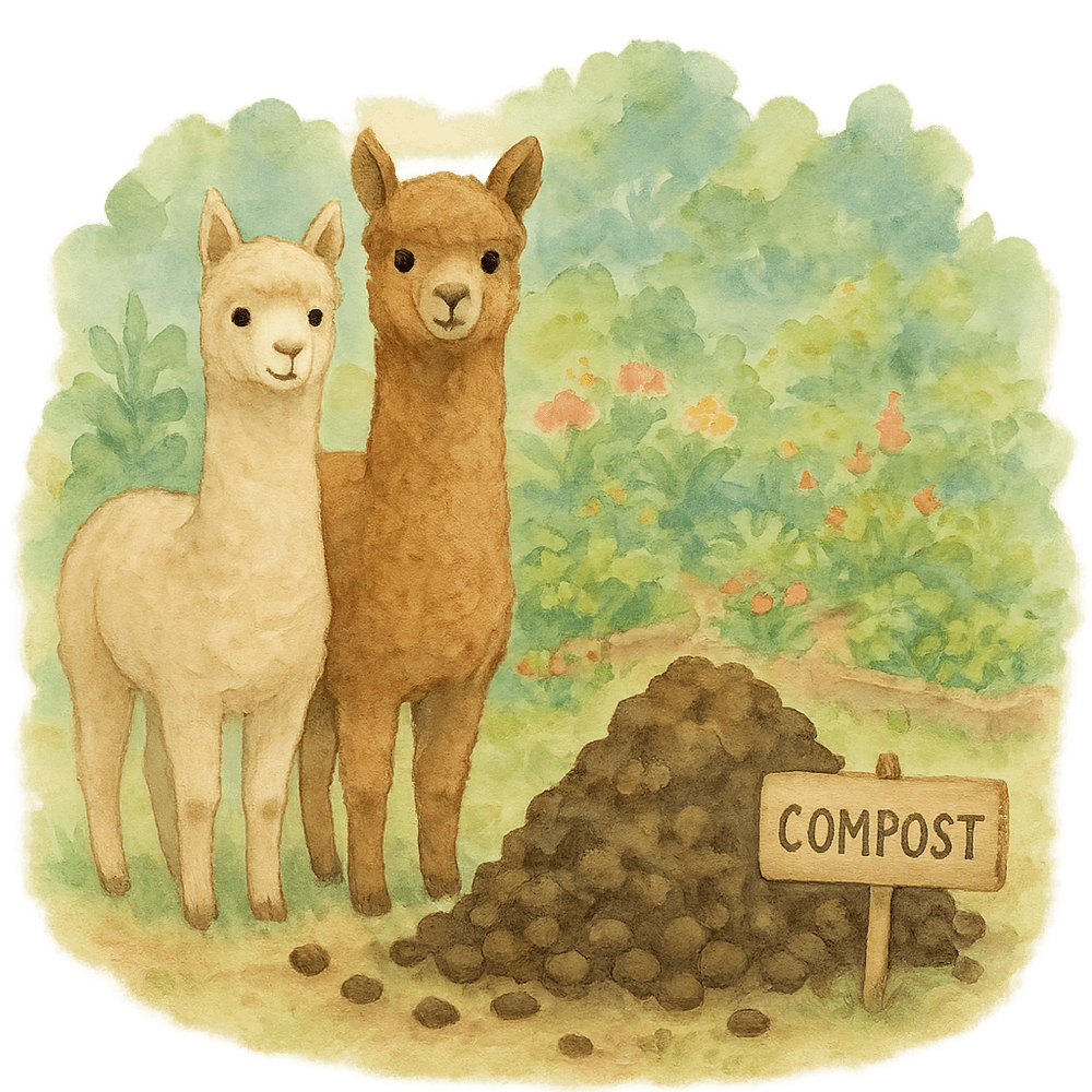 Mary's Alpaca Poop in PODS. Organic fertilizer