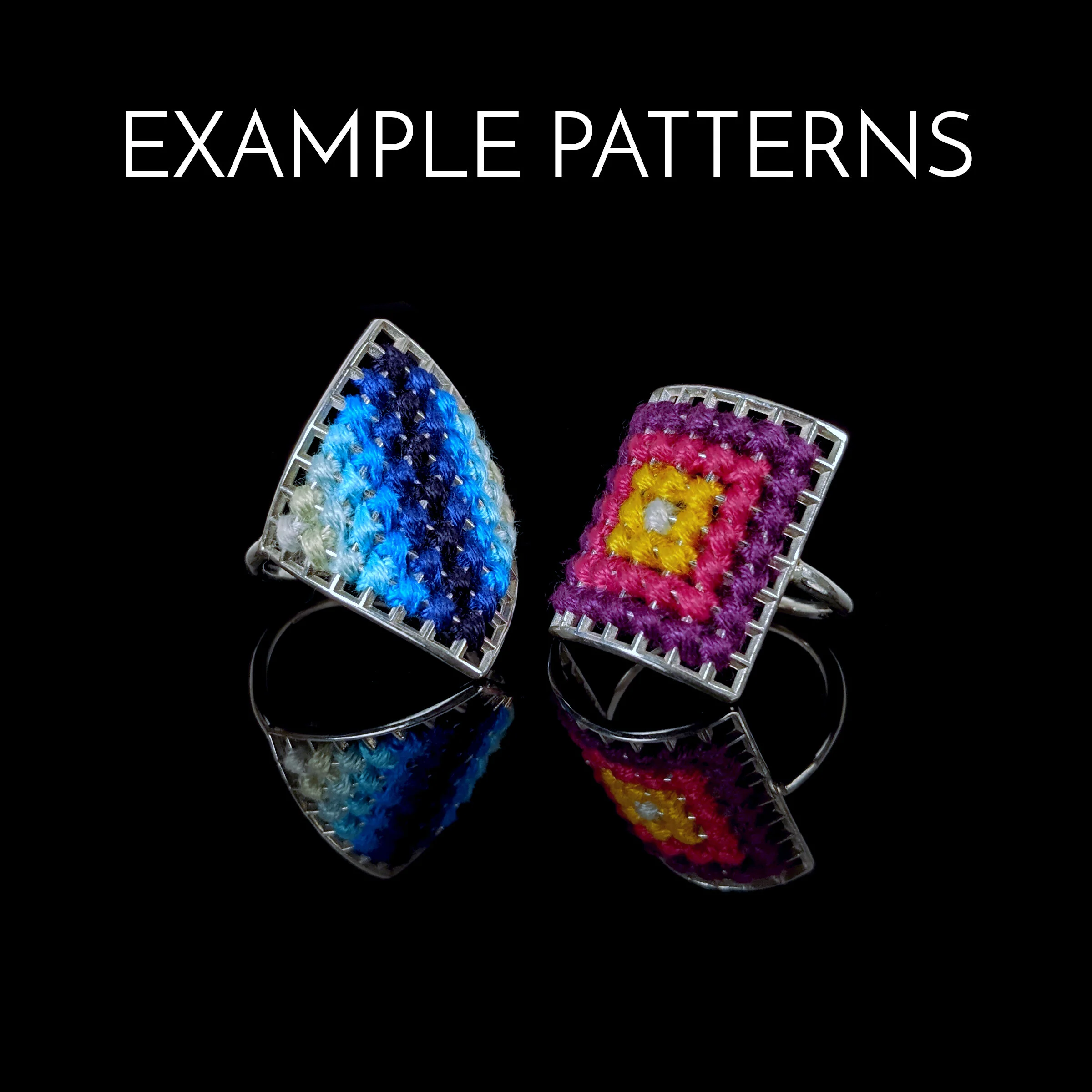 Plastic Canvas Rings — Lorraine Kolasa