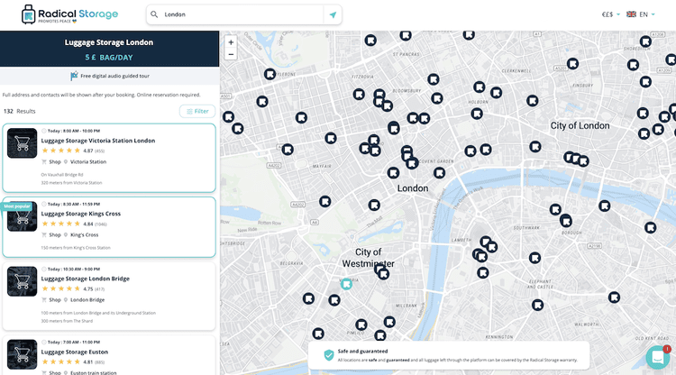 Radical Storage Review - Cost, Locations, Features, & More | EXSPLORE