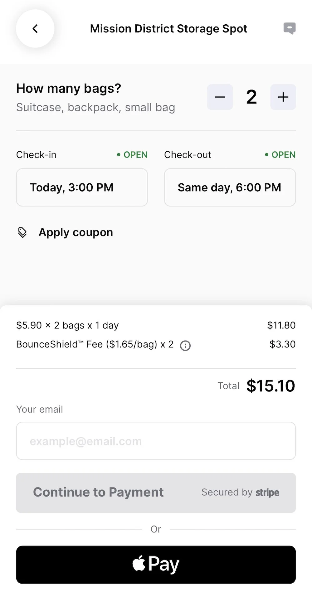 Bounce Review - Luggage Storage Locations, Cost, & More | EXSPLORE