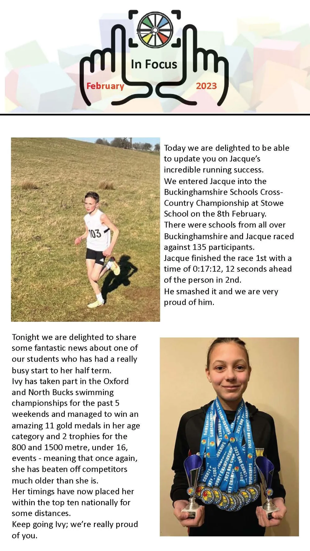 Community News — The Radcliffe School