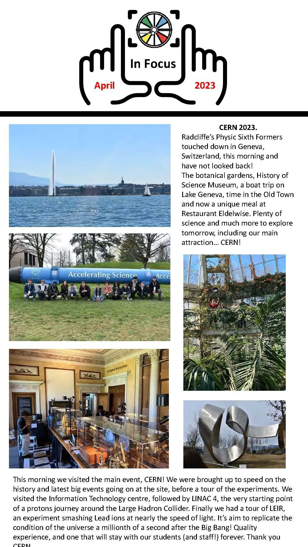 Community News — The Radcliffe School