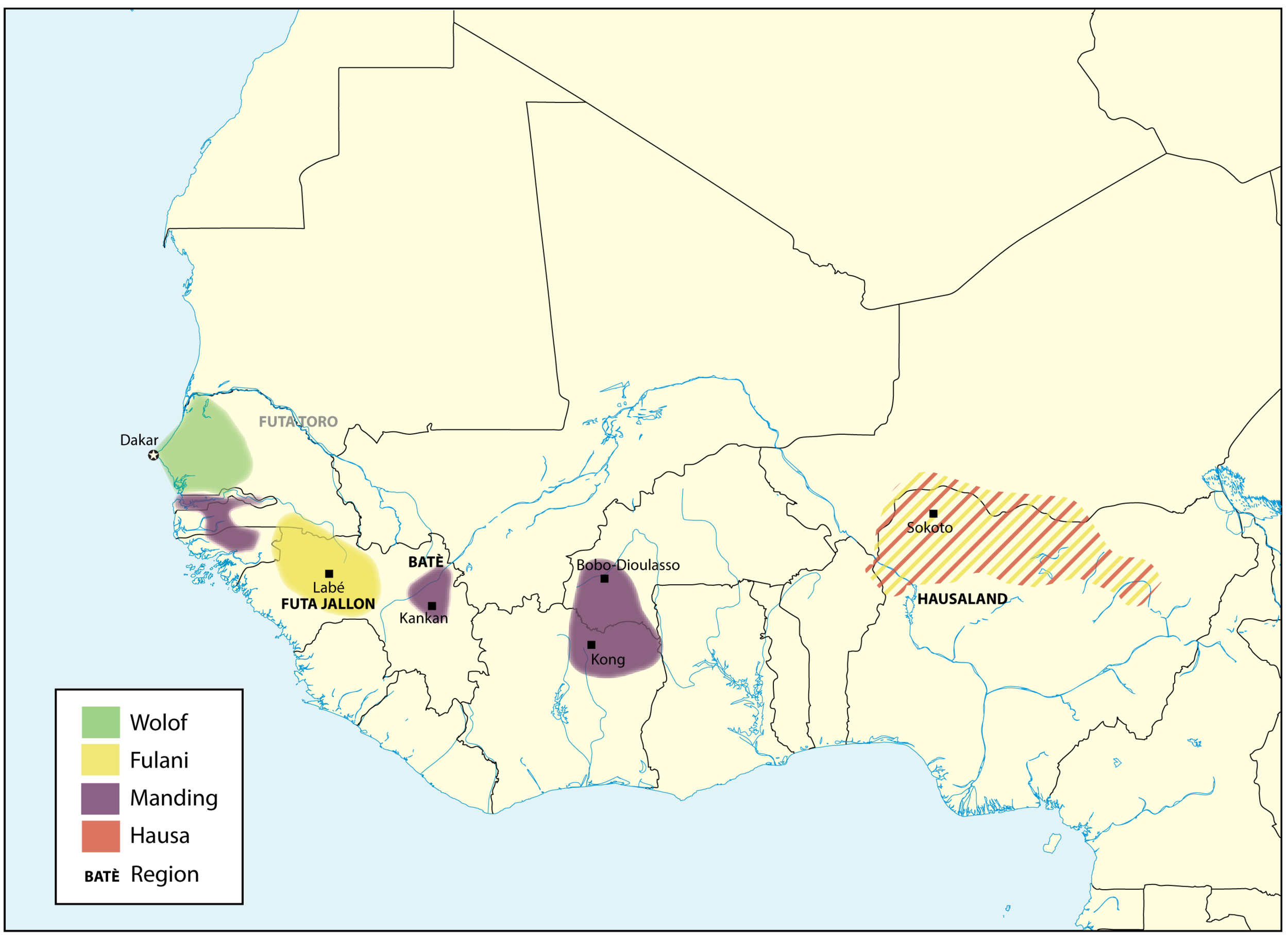 Sulemaana Kantè and a Map of Selected Traditions of Ajami Literacy in ...