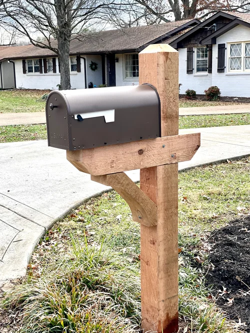 Wooden Mailboxes Nashville — Mailbox Installation Nashville