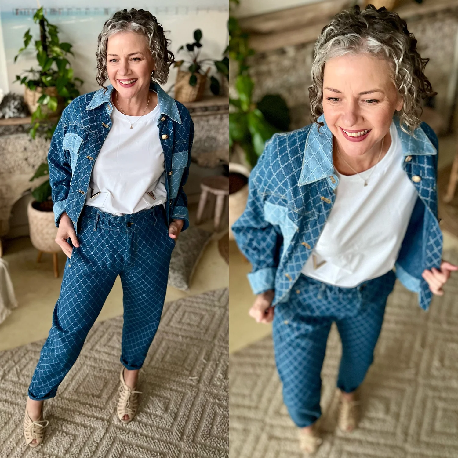 How To Style A Denim Set - Nat Tucker — Make It Look Easy