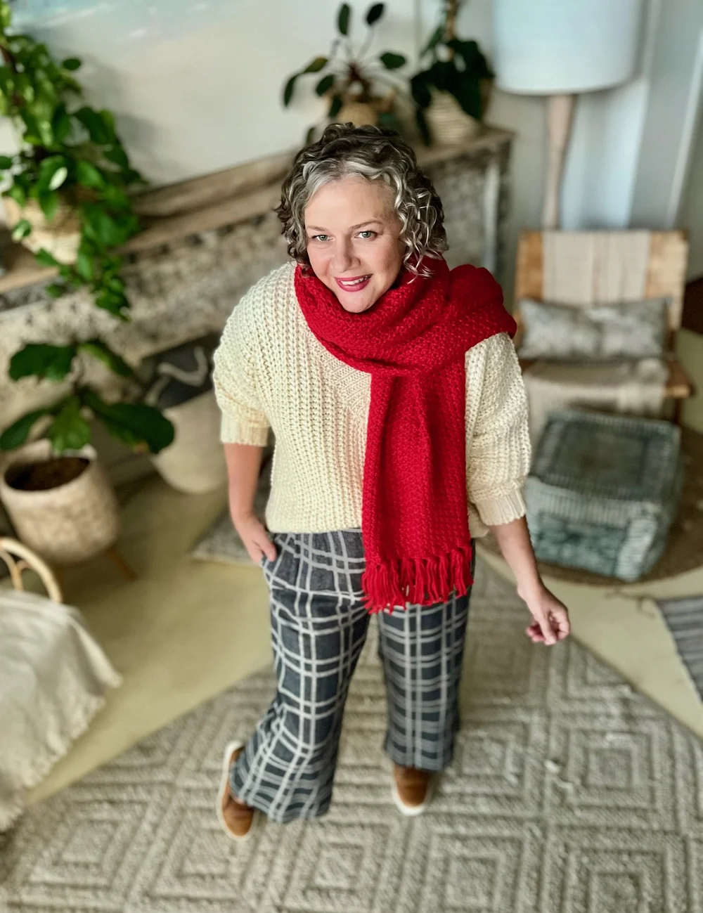 The colour red and why it is my choice in a scarf - Nat Tucker — Make ...
