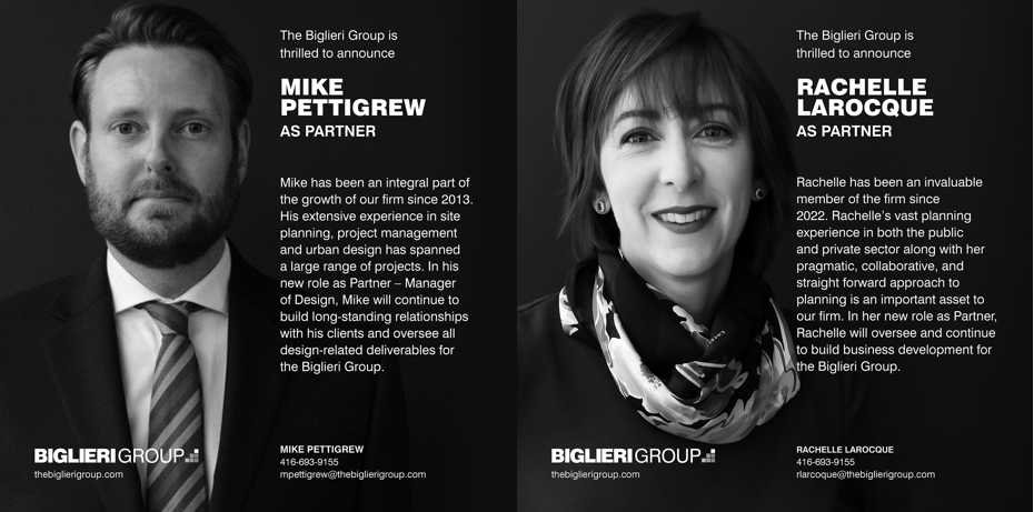 Congratulations to Mike Pettigrew and Rachelle Larocque — The Biglieri ...