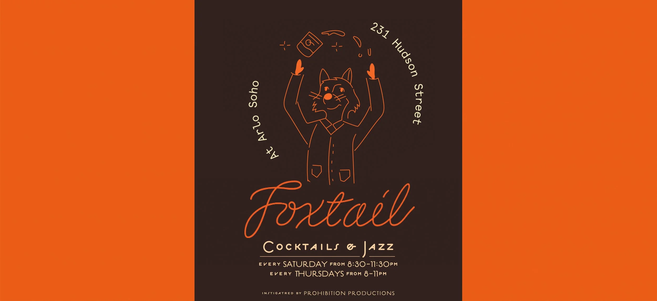 FOXTAIL at The Arlo (every Thurs. & Sat.) — PROHIBITION PRODUCTIONS ...