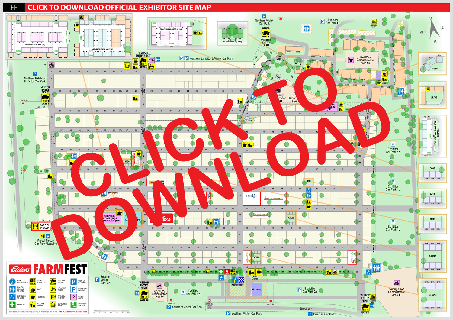 FarmFest Field Days - Site Map | ACM Rural Events