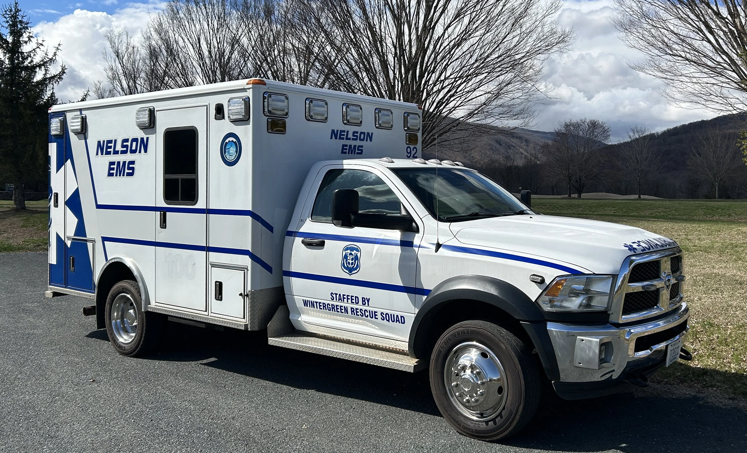Nelson EMS Apparatus — Wintergreen Fire & Rescue