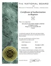 Our Certifications — Mulgrave Machine Works