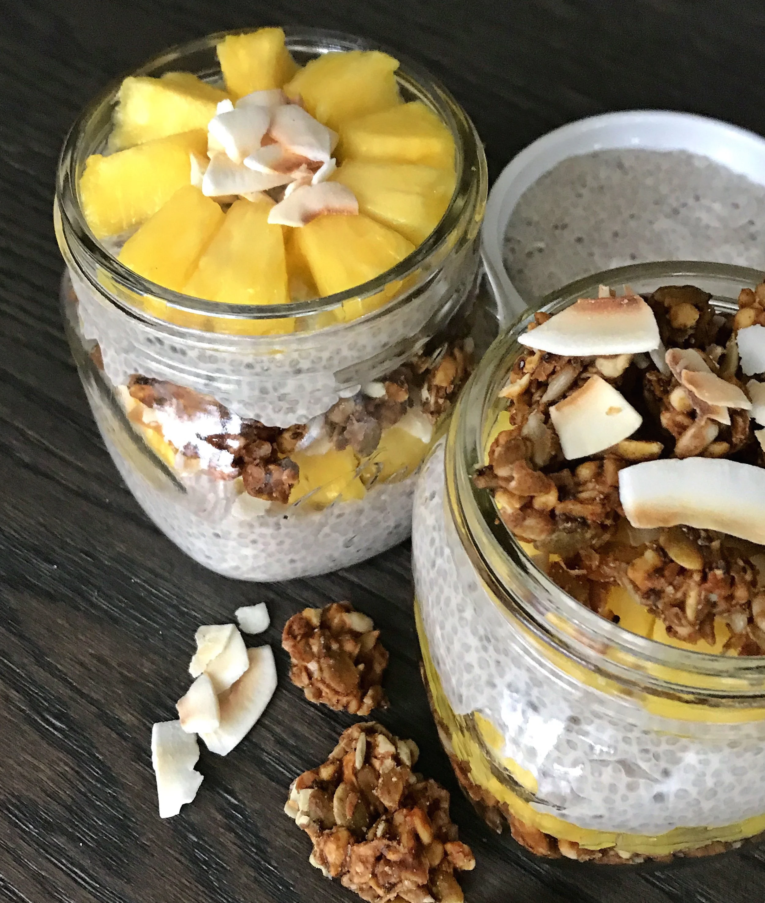 VANILLA COCONUT CHIA PROTEIN PUDDING — Dr Tara's Sunshine