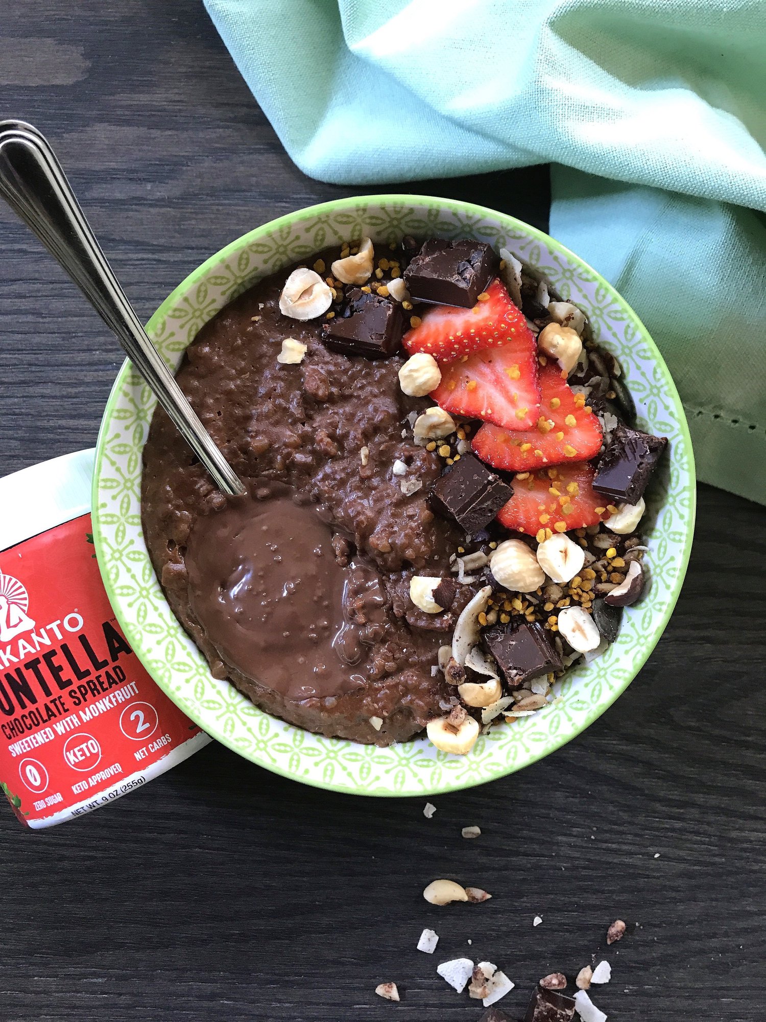 CREAMY NUTELLA BUCKWHEAT PORRIDGE — Dr Tara's Sunshine