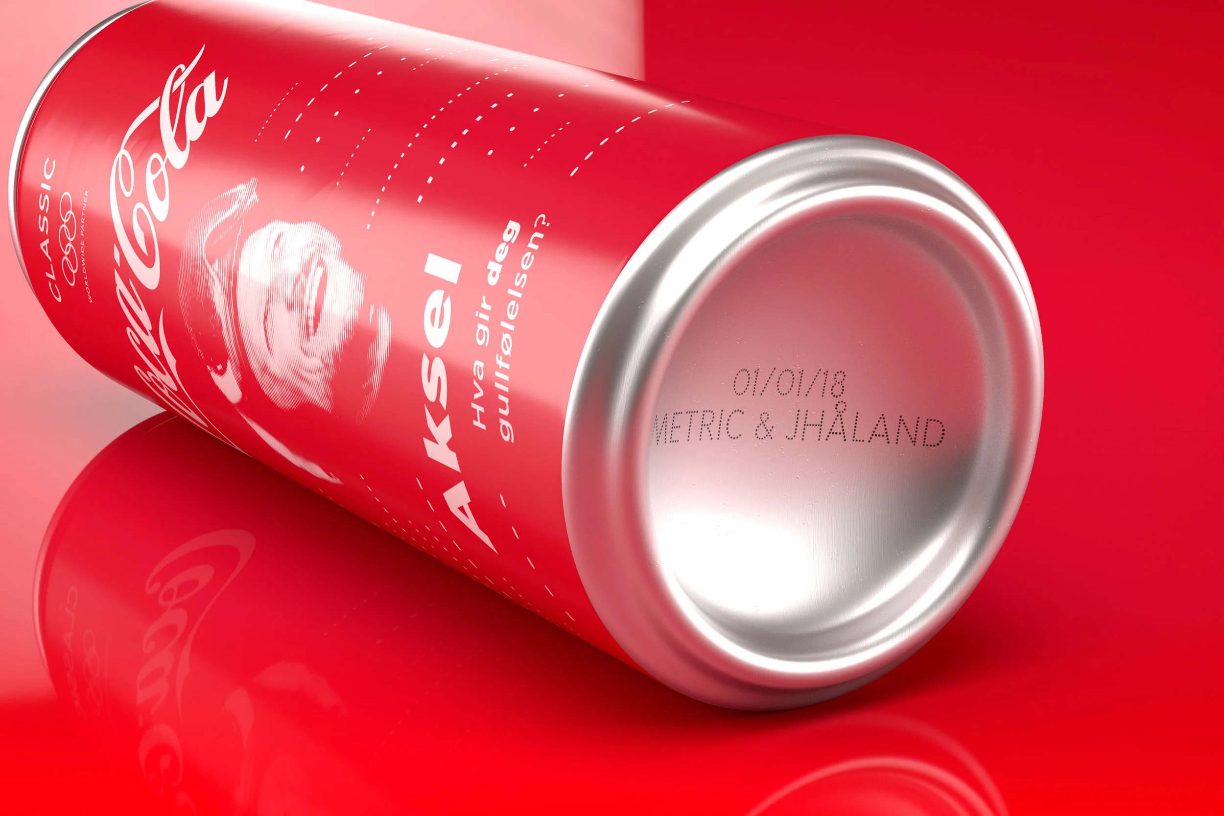 Coca Cola Can Bottom