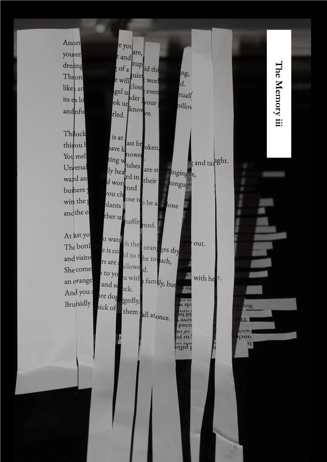 The Memory iii by Hailey O'Gorman — Falmouth University English ...