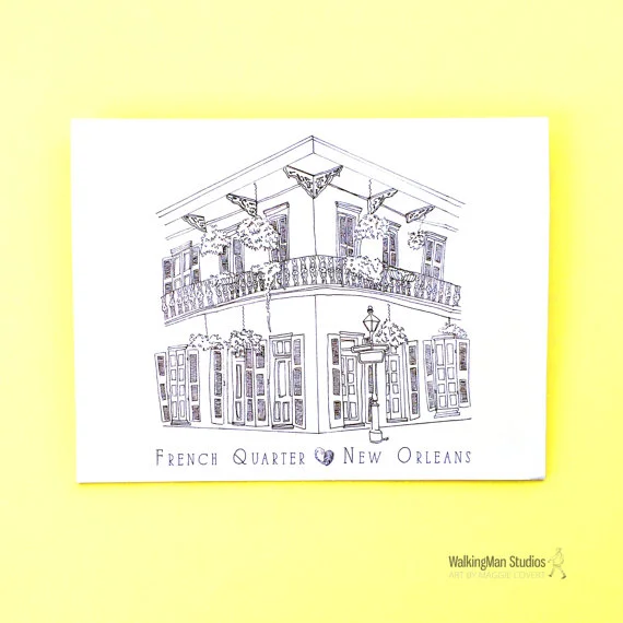 Wrapping Paper: Double Sided Cathedral-Streetcar — WalkingMan Studios