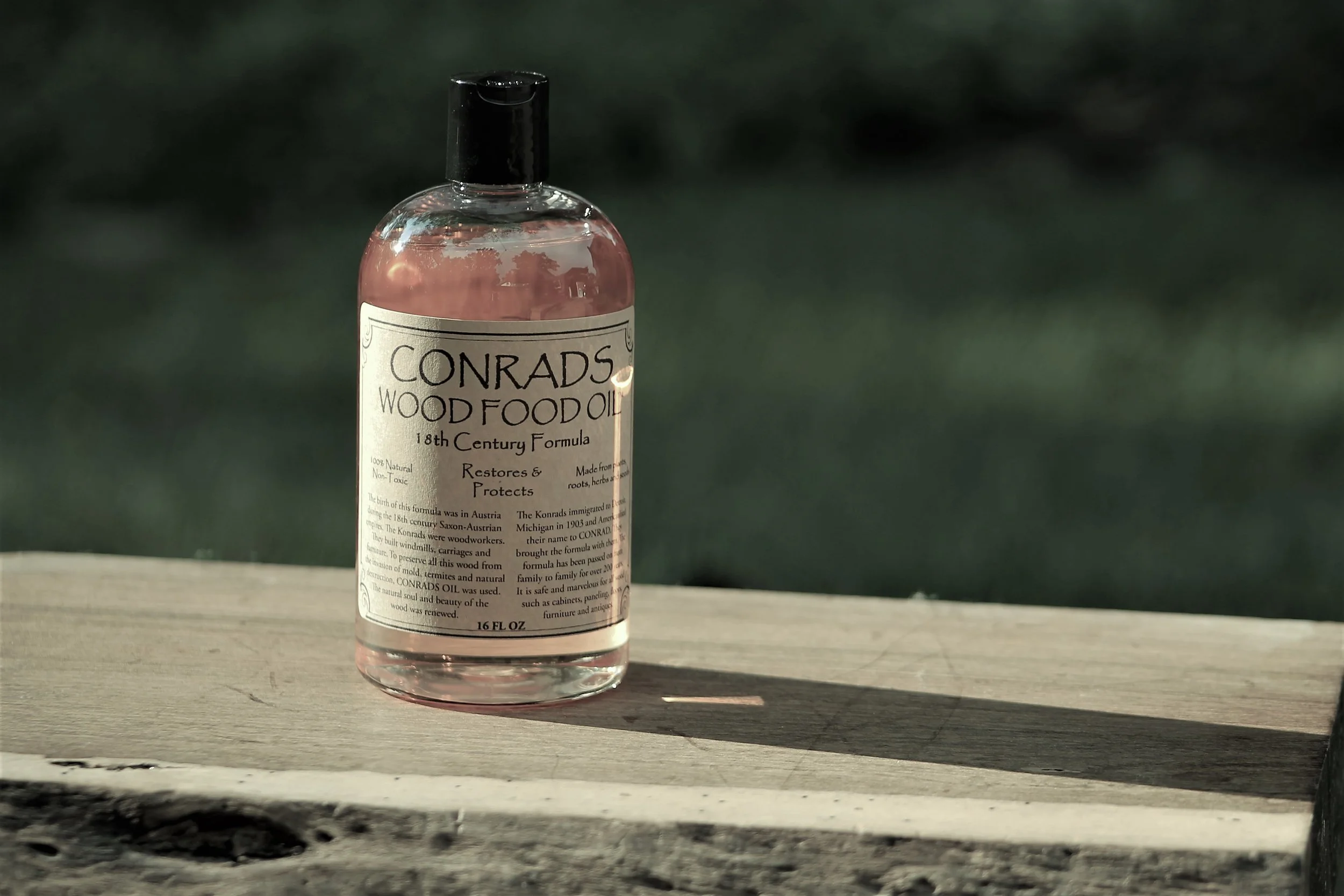 History — Conrads Wood Food Oil