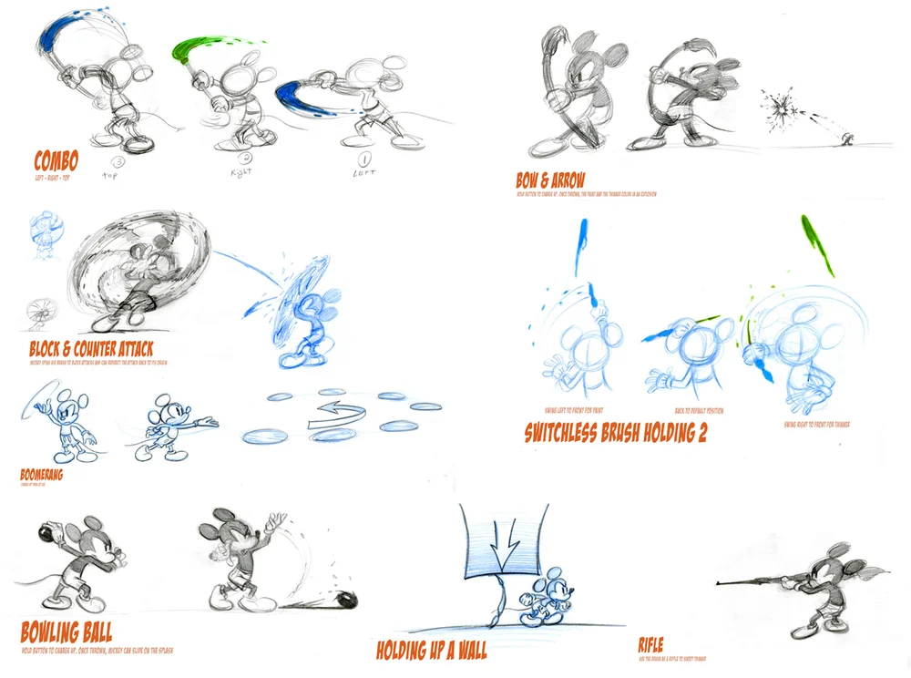 Epic Mickey — The Art of JLW