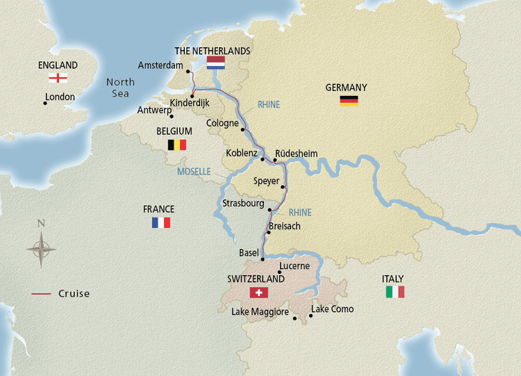 Koblenz: Where the Rhine and Moselle Rivers Come Together — Two Parts Italy