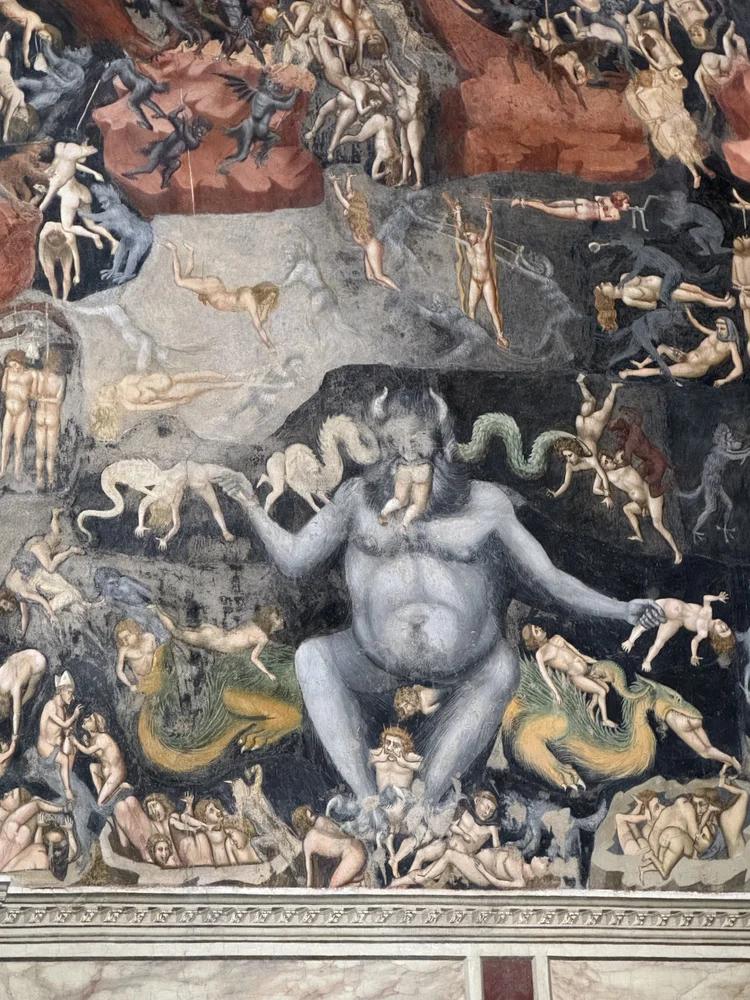 Hell According to Giotto — Two Parts Italy