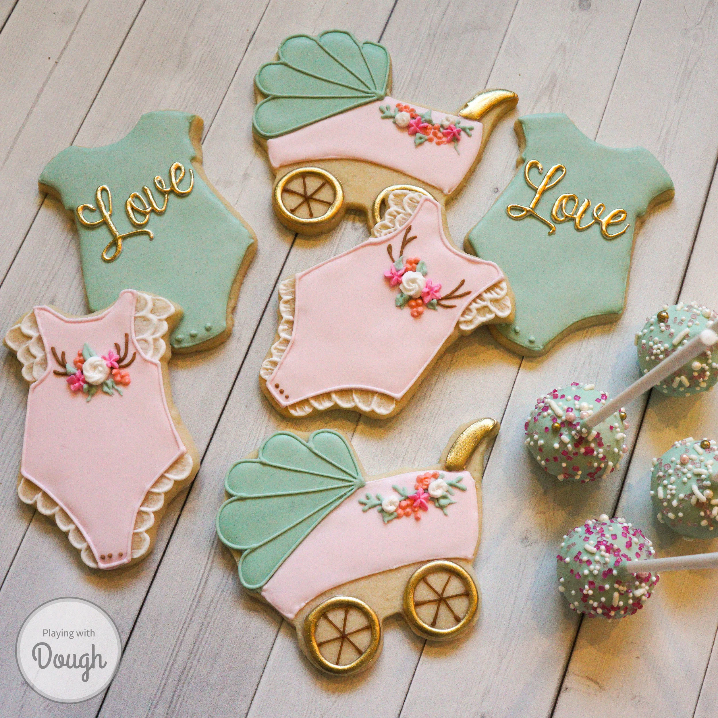 Boho Chic cookies — Playing with Dough