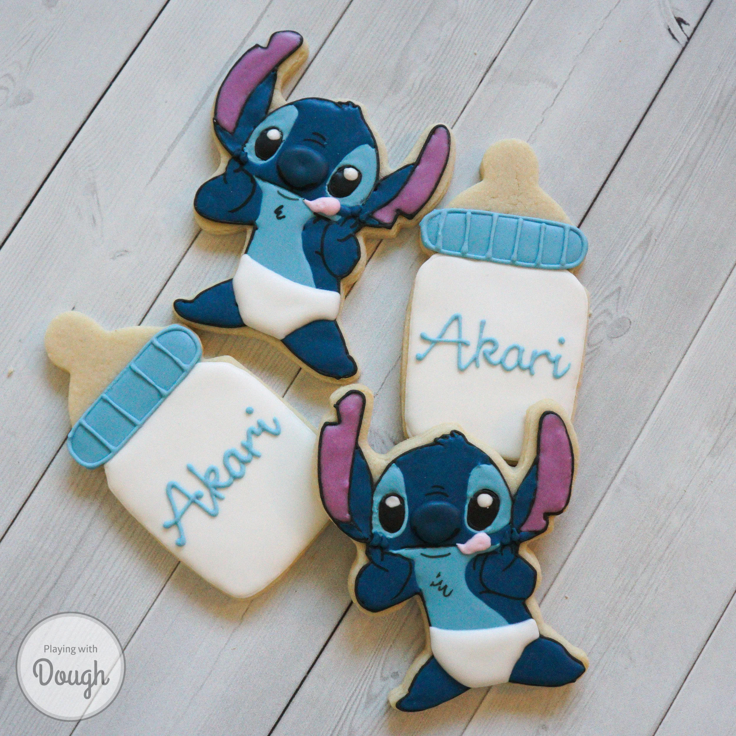 Baby Stitch Cookies — Playing with Dough