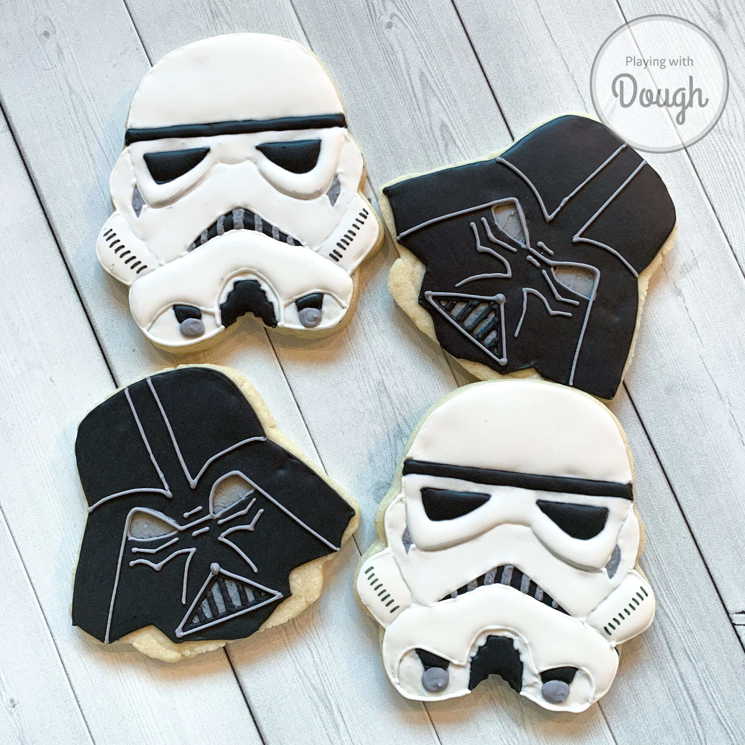 Playing with Dough - Custom Decorated Birthday Cookies