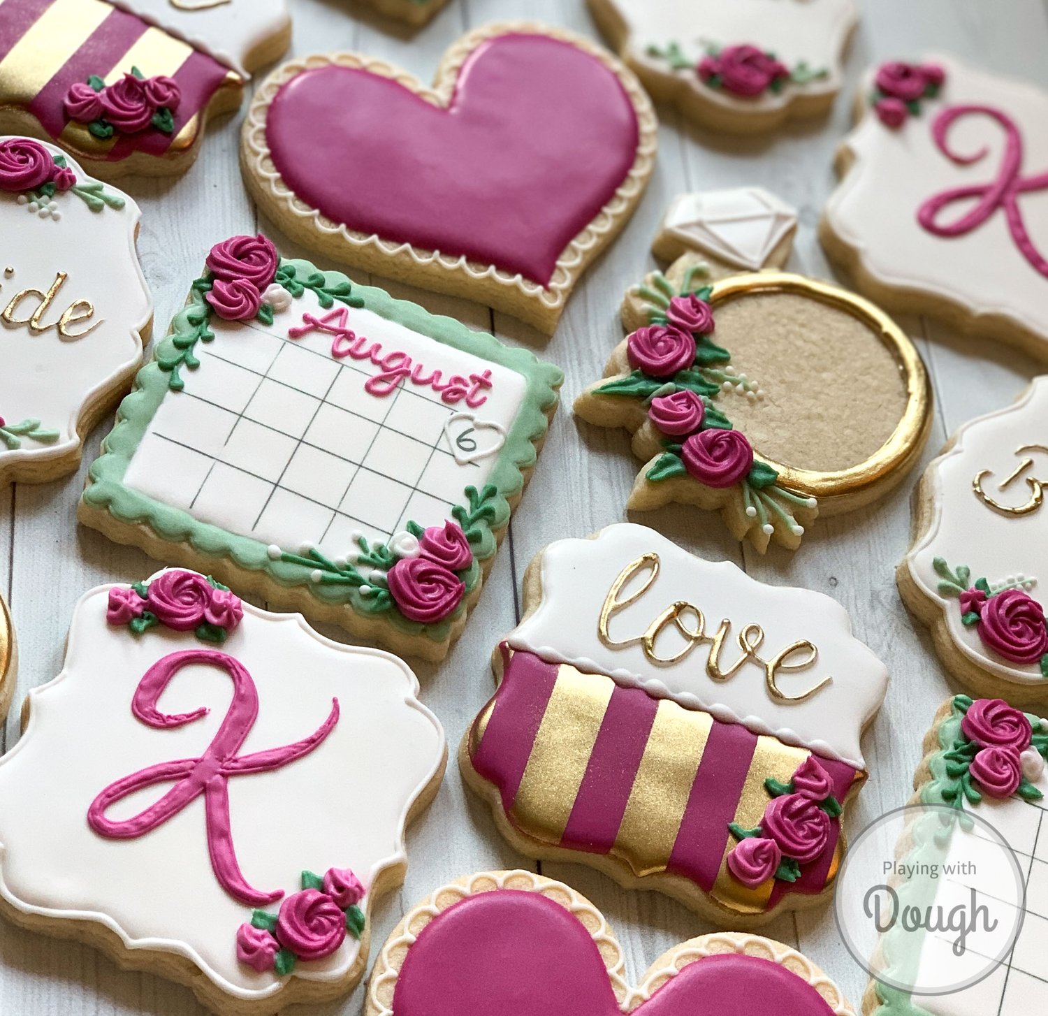 Bridal Shower Decorated Cookies