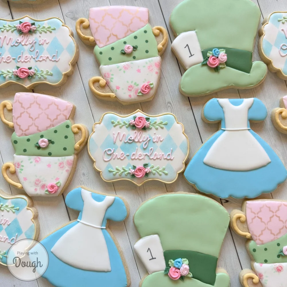 Alice In Wonderland Cookies