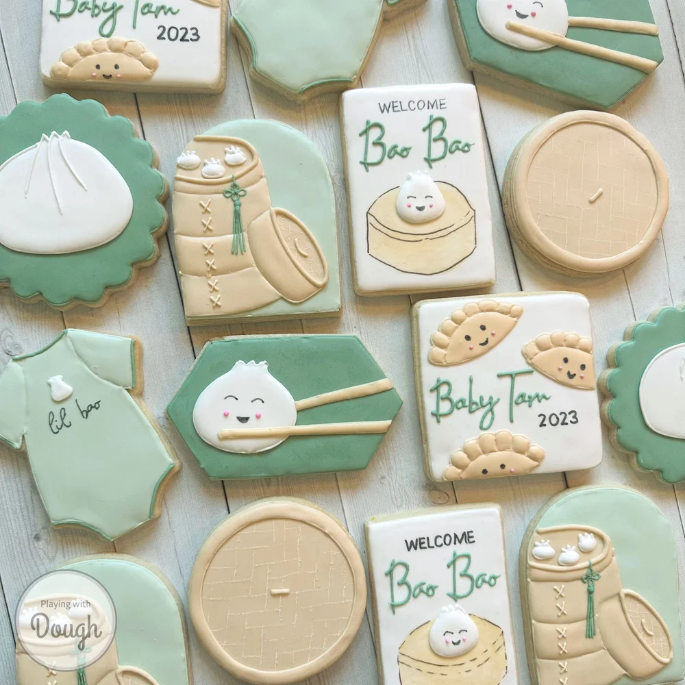 Diy Baby Shower Cookies
