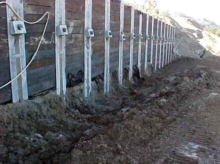 D.J. Scheffler & Nye - Foundation Drilling & Earth Shoring — Earth Shoring