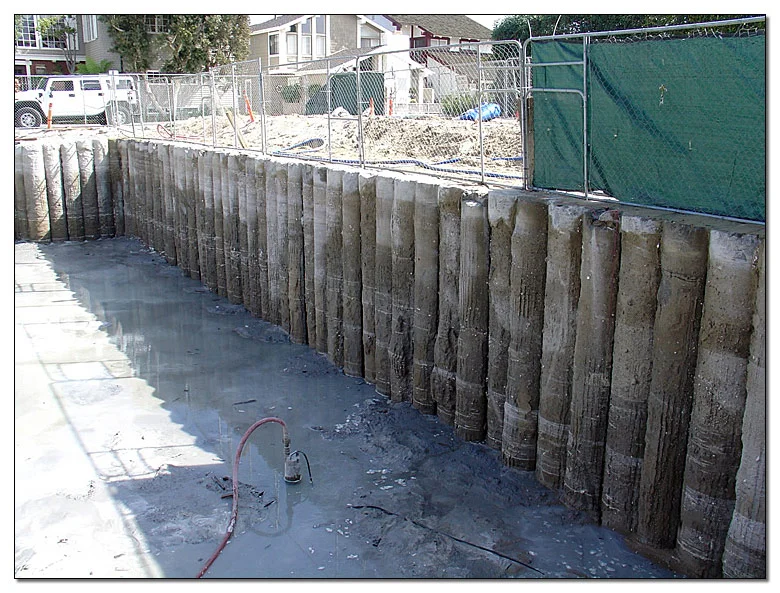 D.J. Scheffler & Nye - Foundation Drilling & Earth Shoring — Basements