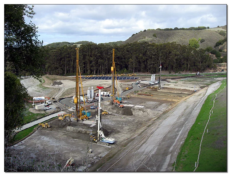 D.J. Scheffler & Nye - Foundation Drilling & Earth Shoring — Pre-Drilling