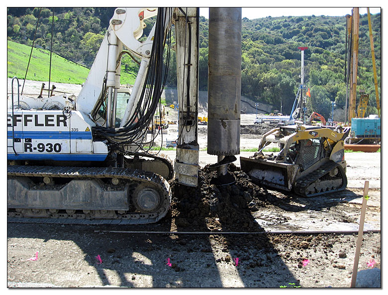 D.J. Scheffler & Nye - Foundation Drilling & Earth Shoring — Pre-Drilling