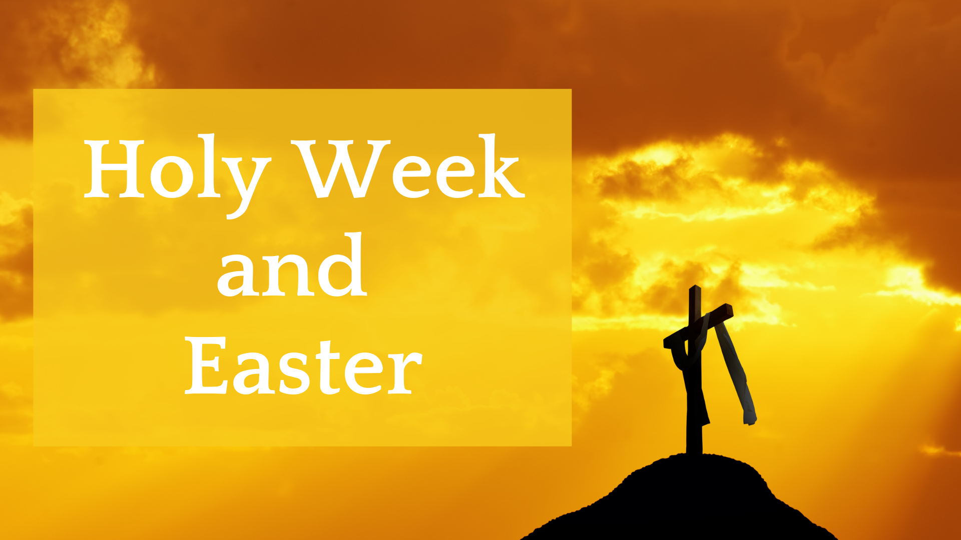 Holy Week Wallpaper 1920x1080
