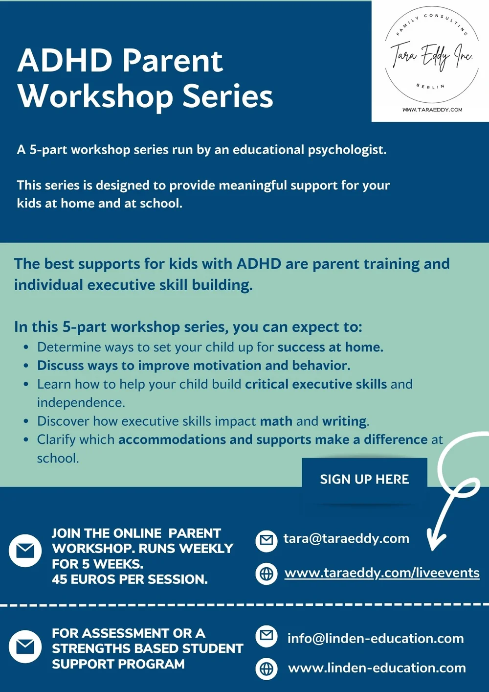 EVENTS & COURSES — TARA EDDY, M.S., P.P.S.