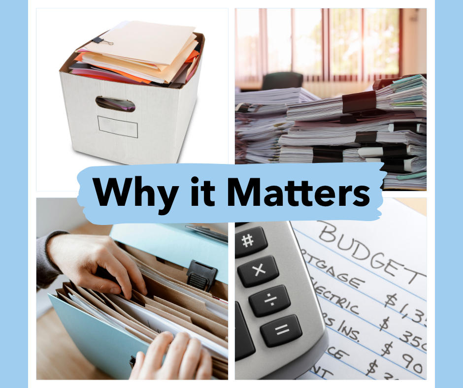 Taming Your Financial Clutter — Fontaine Organizing