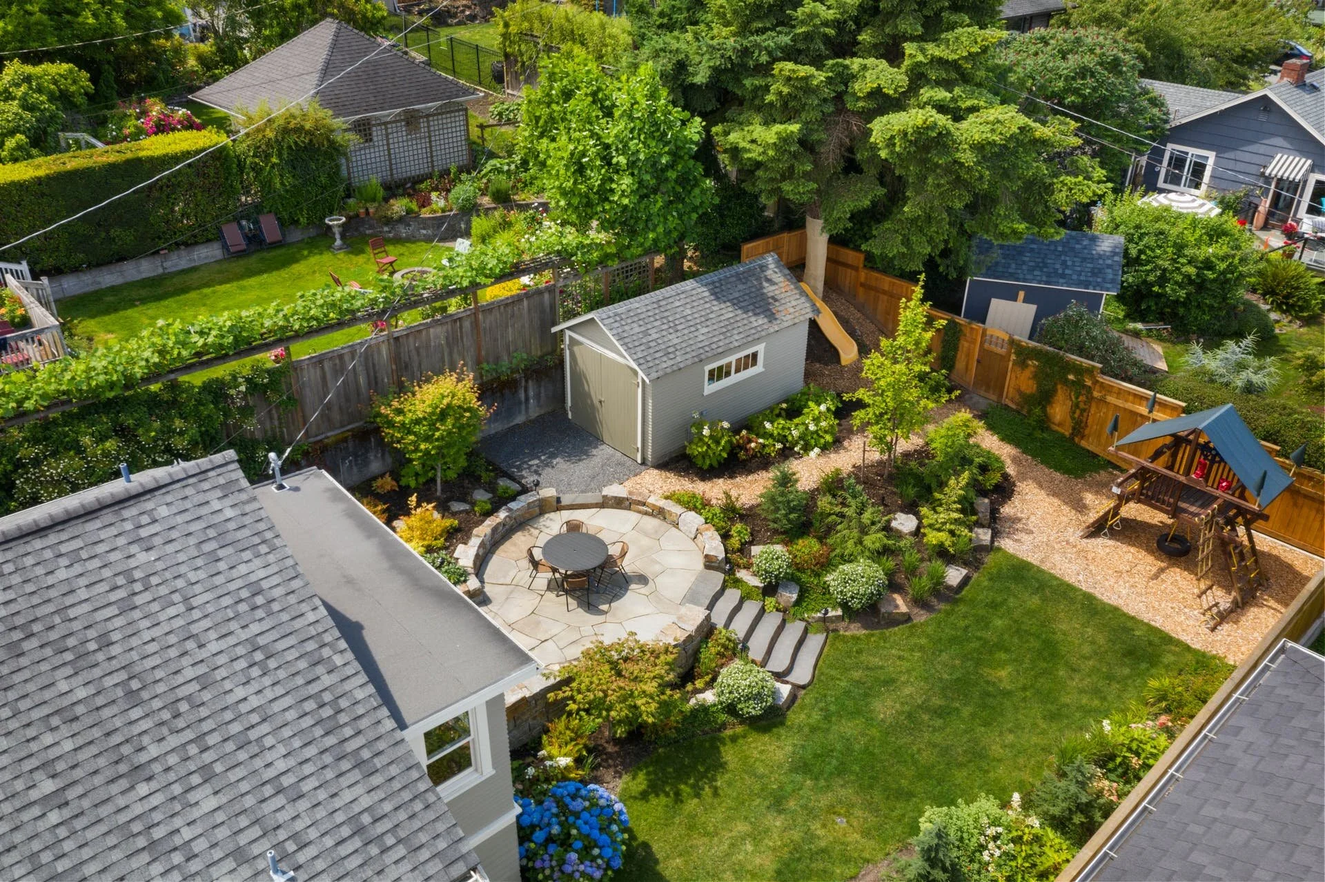 Summertime Blues | A Collection of My Favorite Backyards — Esperluette ...