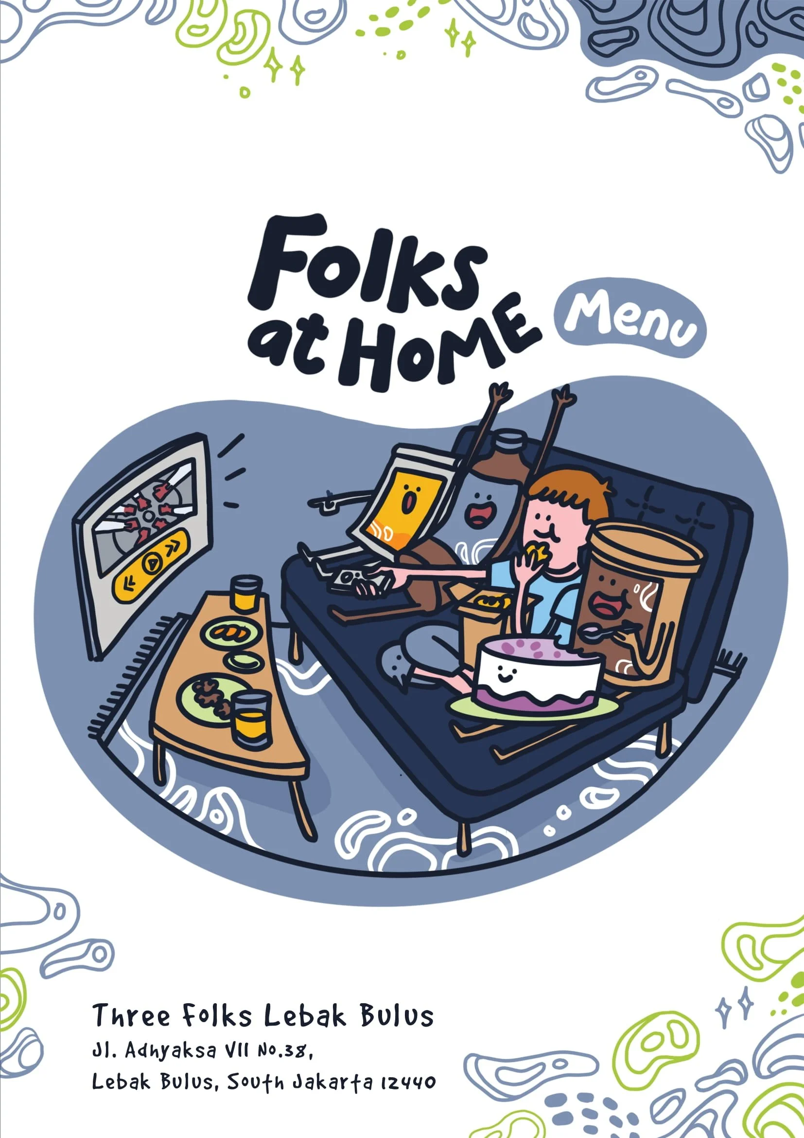 Menu Three Folks Lebak Bulus — three folks