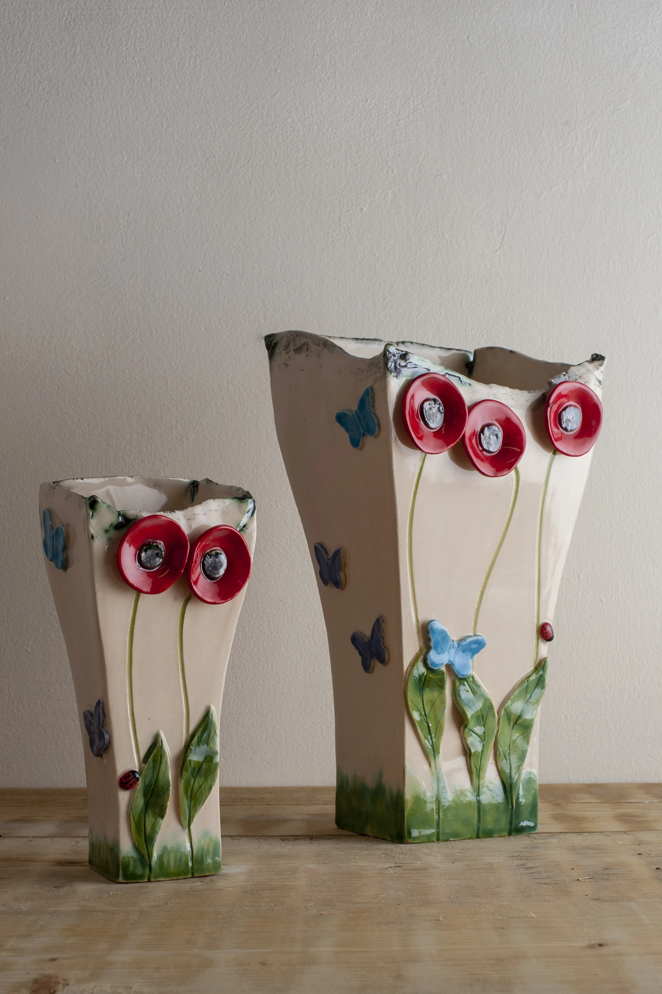 Handmade Poppy Vase - Irish Ceramics — Creative Clay