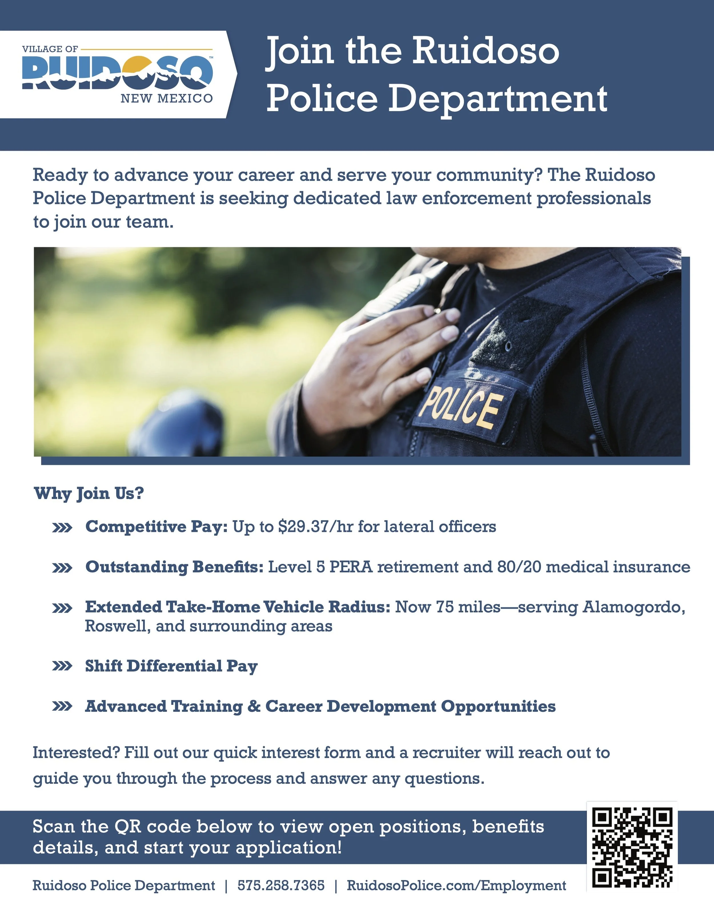 Join RPD — Ruidoso Police Department