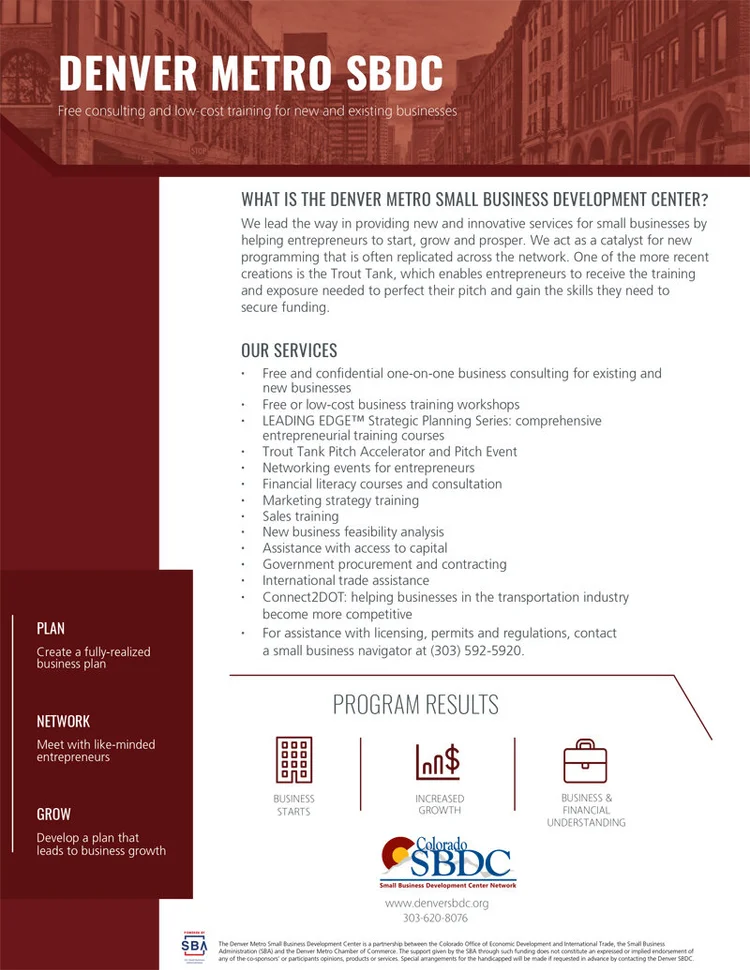 Business Resources — Denver North Business Association