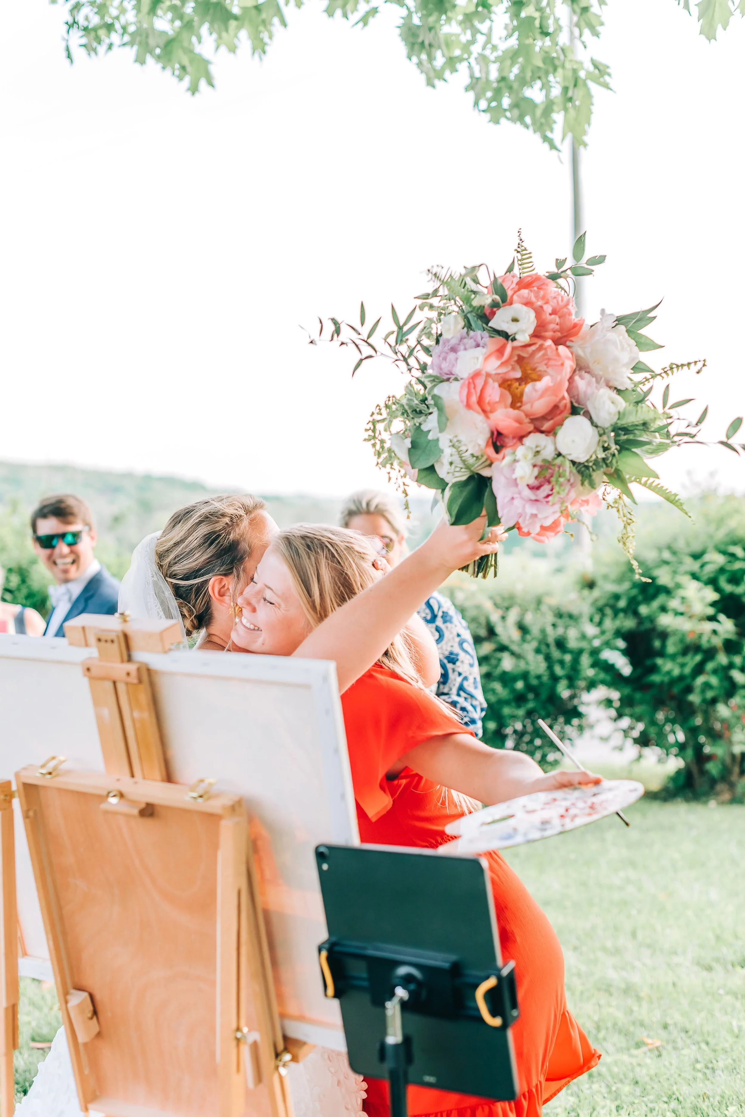 Live Wedding Painting