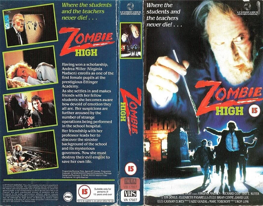 Control Nathan Rabin 4.0 #239: Zombie High (1987) — It Turns Out the ...