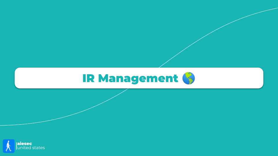 iGT NEC — AIESEC UNITED STATES HUB