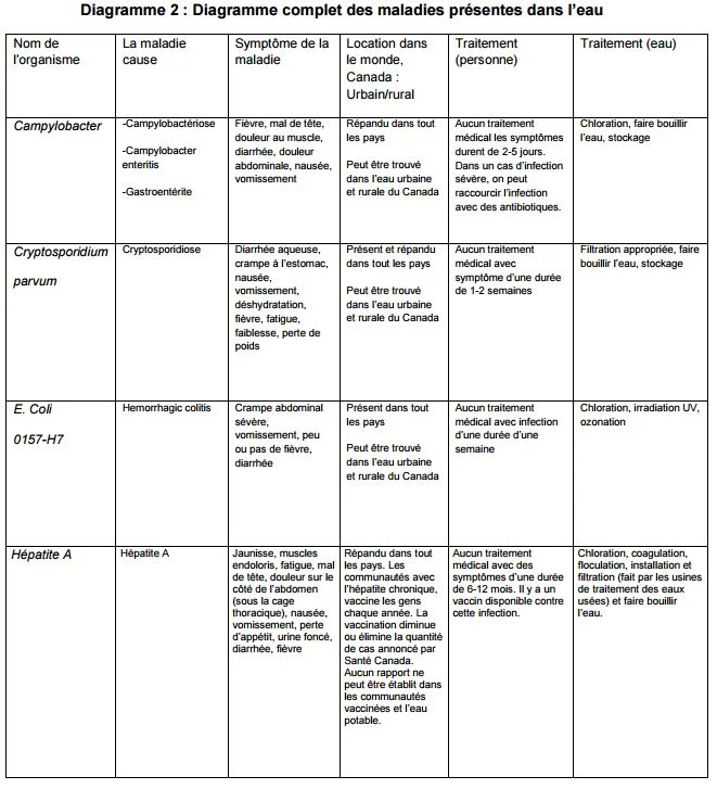 Leçon 3: Les microbes causant les maladies — Safe Drinking Water Foundation