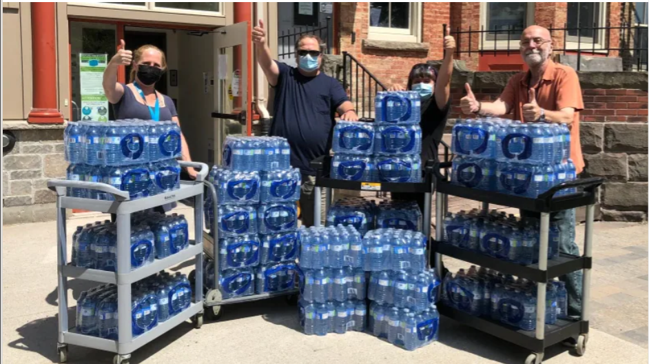 Bottled water donations helping London's most vulnerable during ...