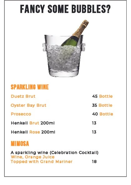 Current Menu — Buzz