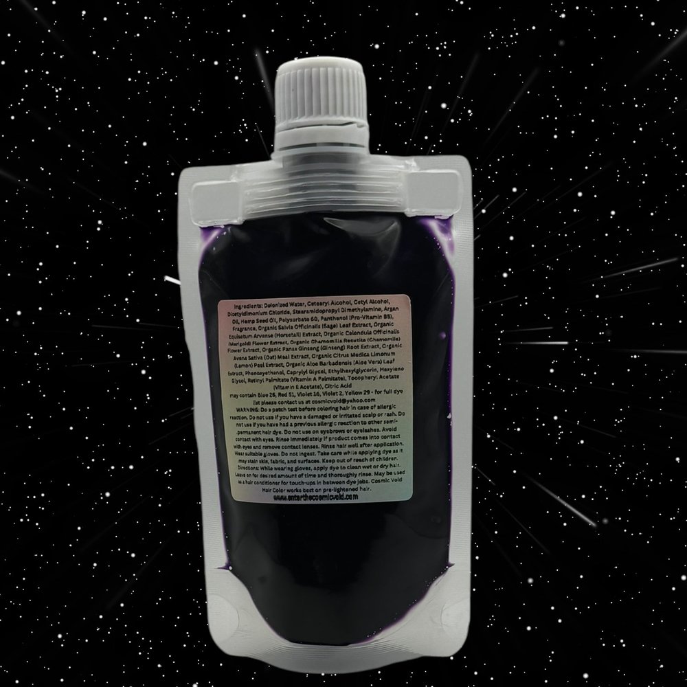 EVENT HORIZON - UV REACTIVE Purple/Magenta Semi Permanent Hair Dye ...